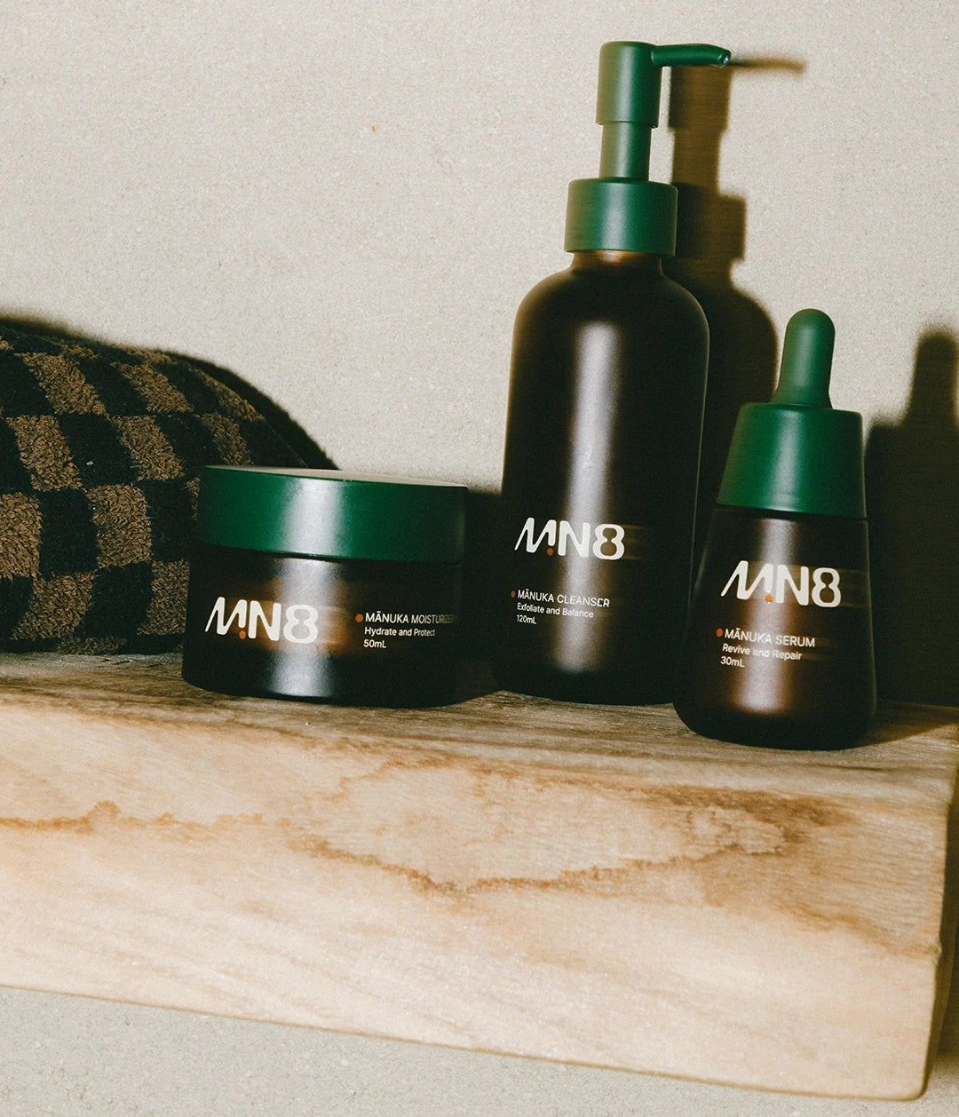 The Full-Spectrum Mānuka Skincare Range – MN8